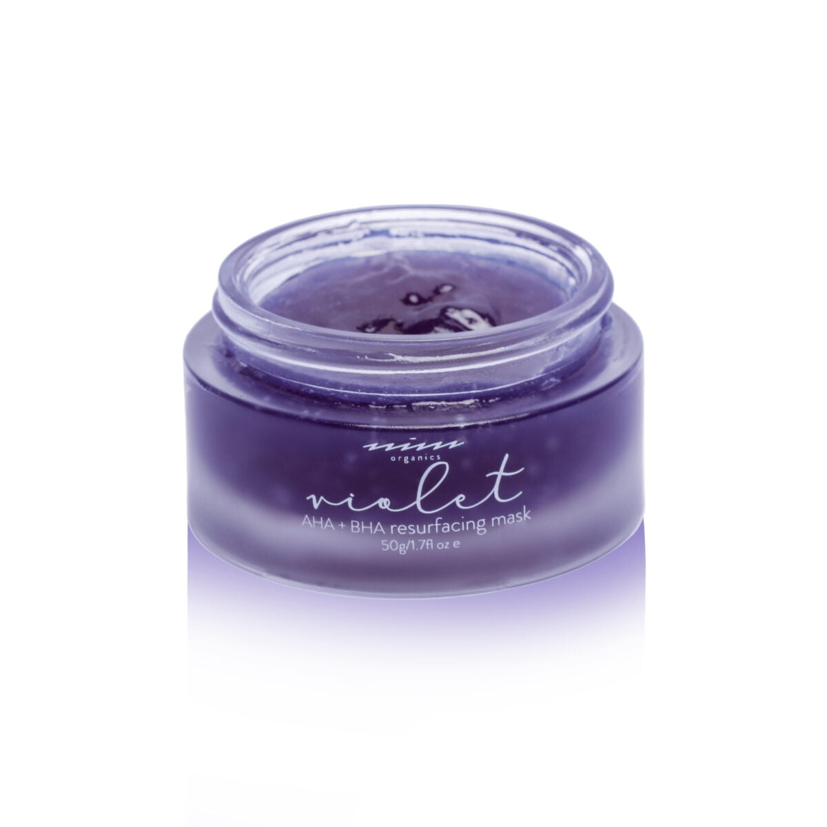 NINI Organics Violet AHA & BHA Resurfacing Mask • mooi natural beauty